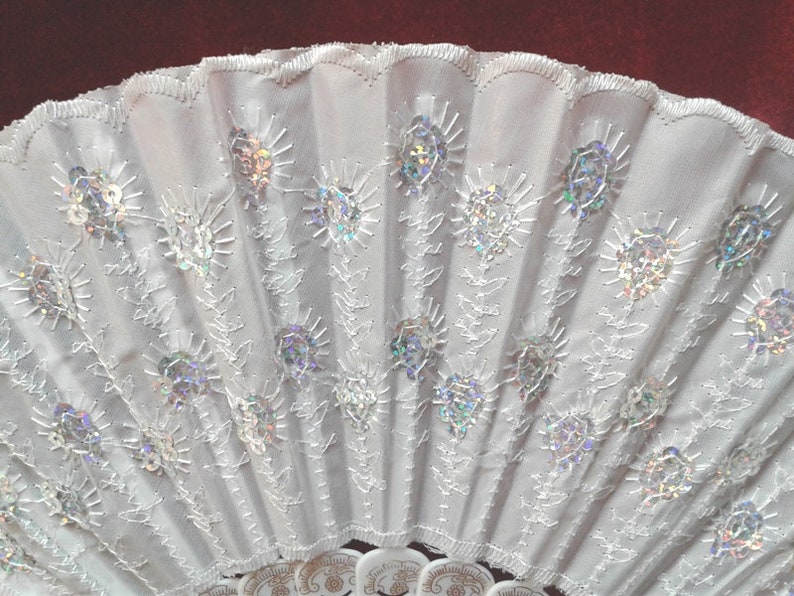 Elegant Beautiful Design Hand Fan Hand Held Fan Wedding - Etsy