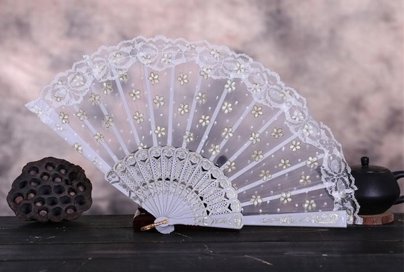 Elegant Beautiful Design Hand Fan Hand Held Fan Wedding | Etsy