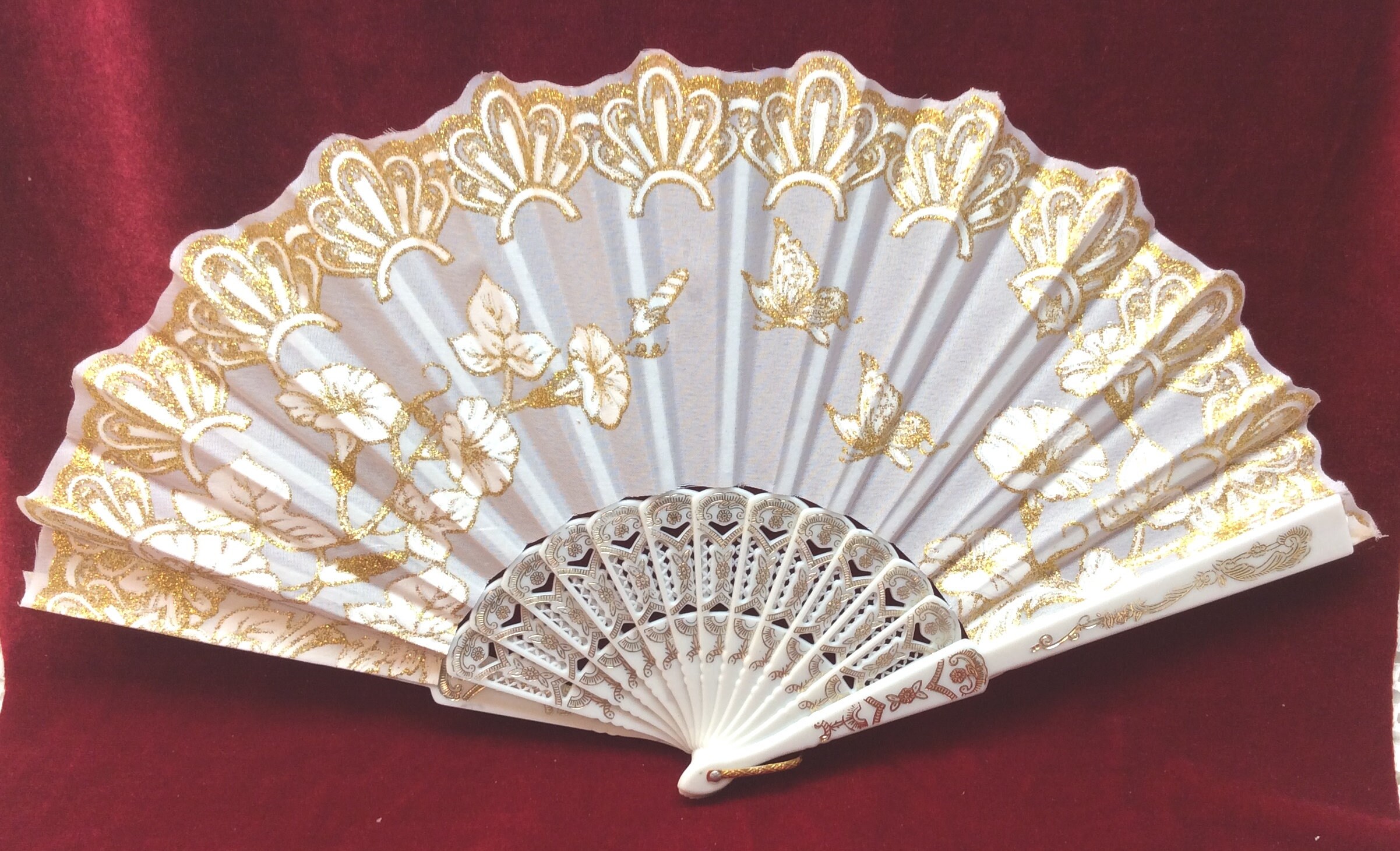 Elegant Beautiful Design Hand Fan Hand Held Fan Wedding - Etsy