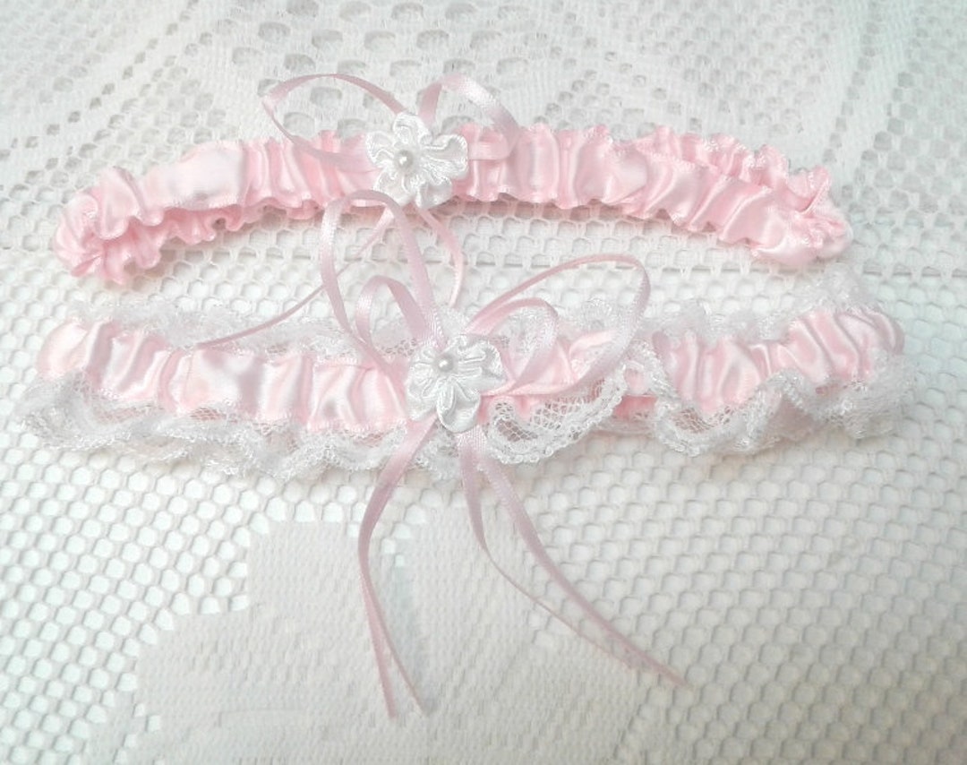Elegant, Beautiful Lace, Ribbon Bridal Garter, Bridal Leg Garter ...