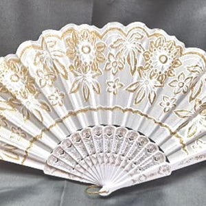 Elegant, Beautiful Design Hand Fan, Hand Held Fan, Wedding, Bride ...