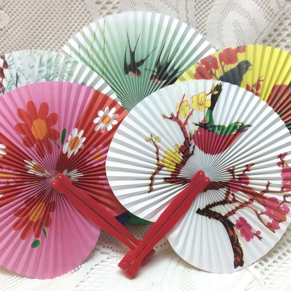 Paper Hand Fan - Etsy