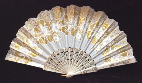 Elegant Beautiful Design Hand Fan Hand Held Fan Wedding - Etsy