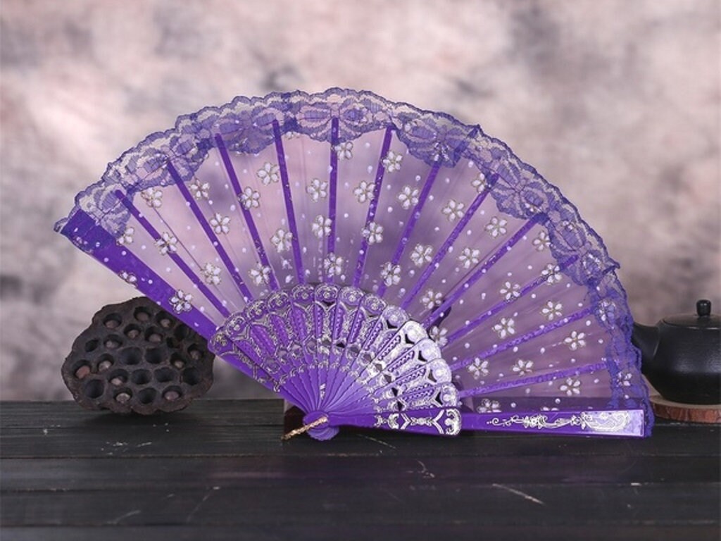 Elegant Beautiful Design Hand Fan Hand Held Fan Wedding - Etsy