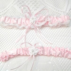 Elegant, Beautiful Lace, Ribbon Bridal Garter, Bridal Leg Garter ...