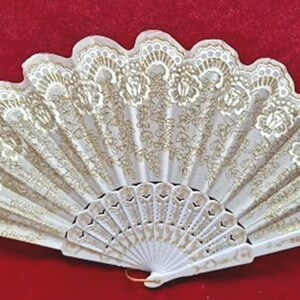 Elegant, Beautiful Design Hand Fan, Hand Held Fan, Wedding, Bride ...