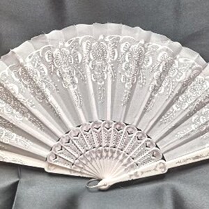 Elegant, Beautiful Design Hand Fan, Hand Held Fan, Wedding, Bride ...