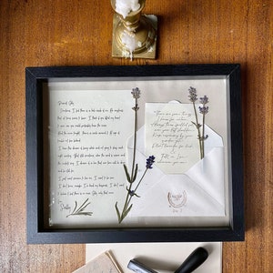 Letter to Gillian Practical Magic Wall Art Featuring Vintage Paper and ...