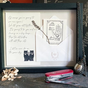 Gillian Owens Quote From Practical Magic, Witchy Home Decor, Black Cat ...