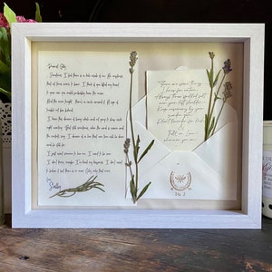 Letter to Gillian Practical Magic Wall Art Featuring Vintage Paper and ...