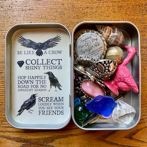 The Original Crow's Curiosity Trinket Box With Treasure Collection ...