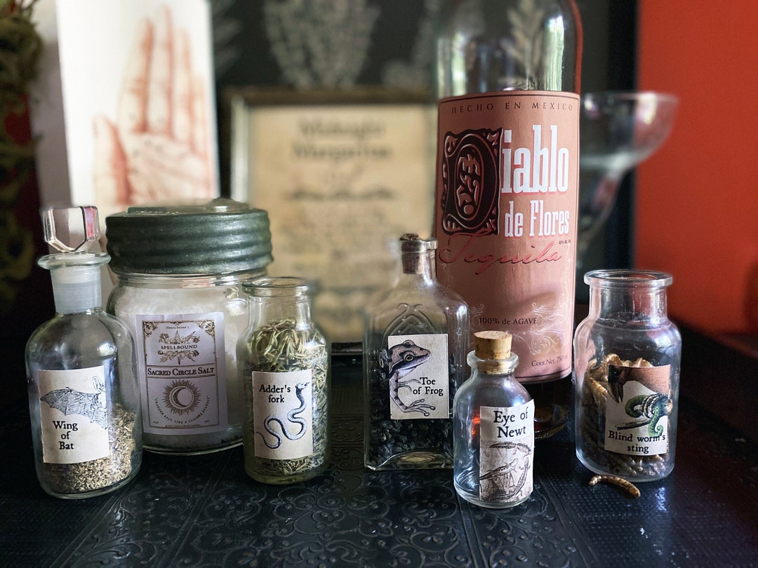 DIY Practical Magic Midnight Margaritas Kit, Printable Apothecary ...