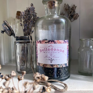 Practical Magic Witch Apothecary Label Collection Tequila, Belladonna ...