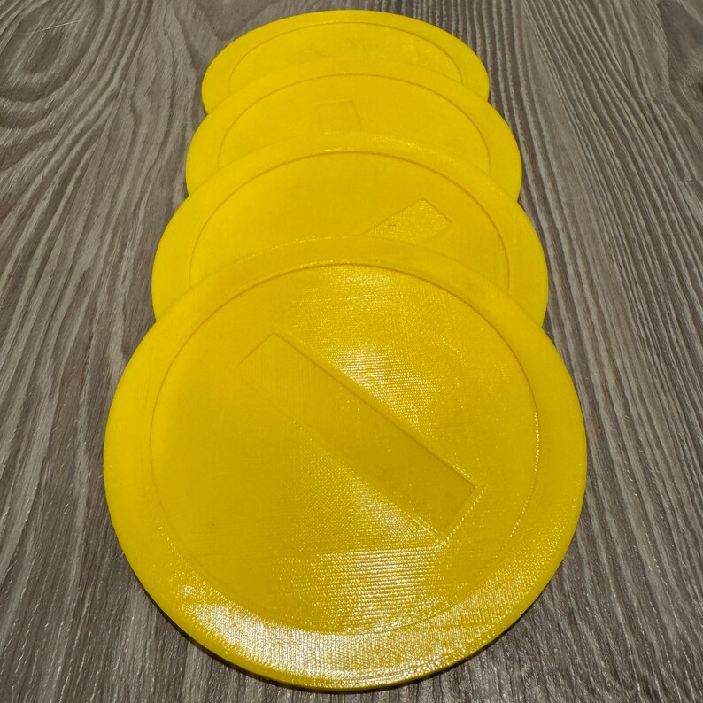Mario Coin Coasters - Etsy