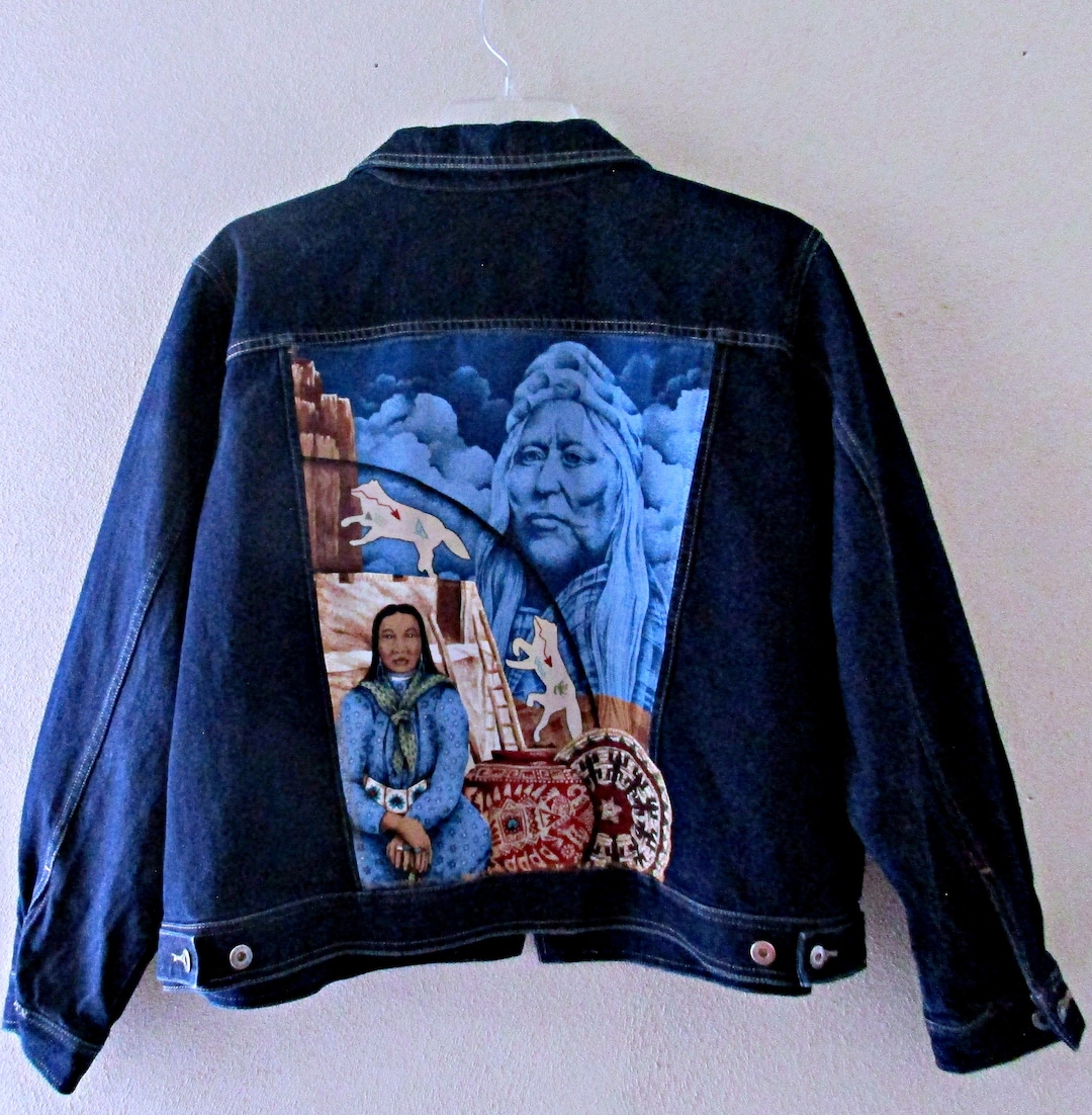 Vintage Venezia Jeans Upcycled OOAK Southwestern Native American Jean ...