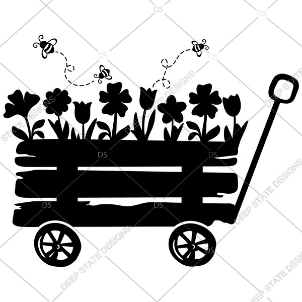 Wheelbarrow Planter - Etsy