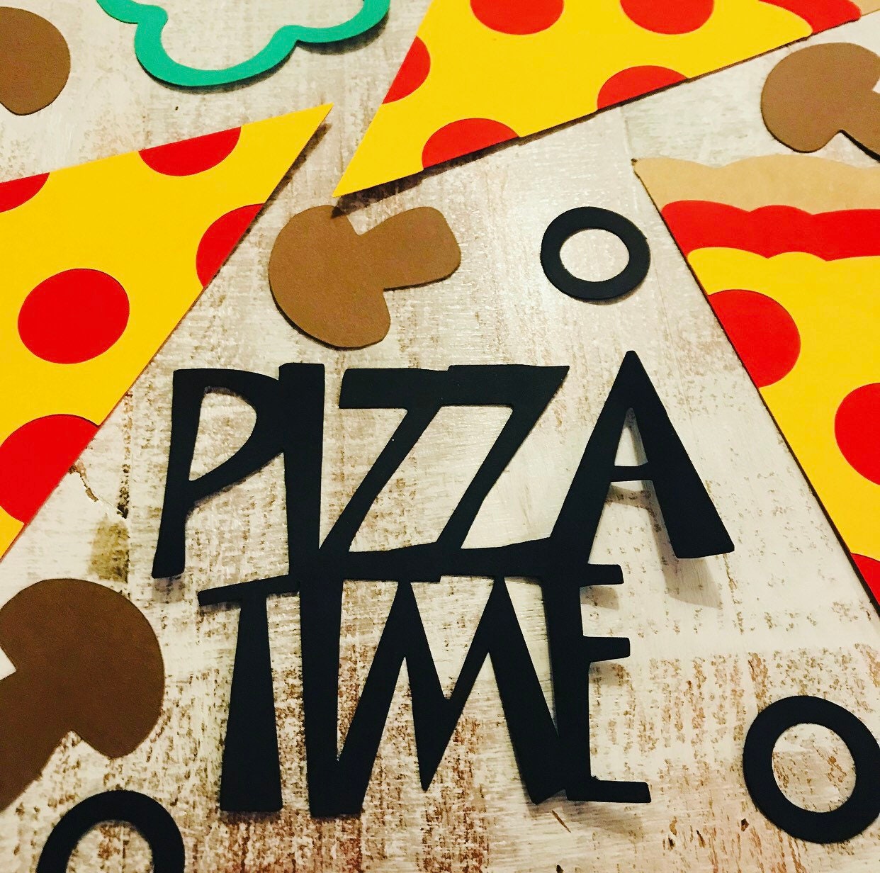 Pizza Party Decorations-pizza Party-pizza Confetti-pizza | Etsy