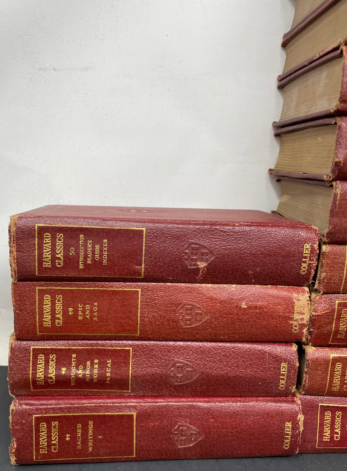 Collection 20 Vols. Harvard Classics P.F. Collier First Edition 1909 - Etsy