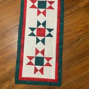 Ohio Star Table Runner Pattern by Simpson Designs Studio, Physical ...