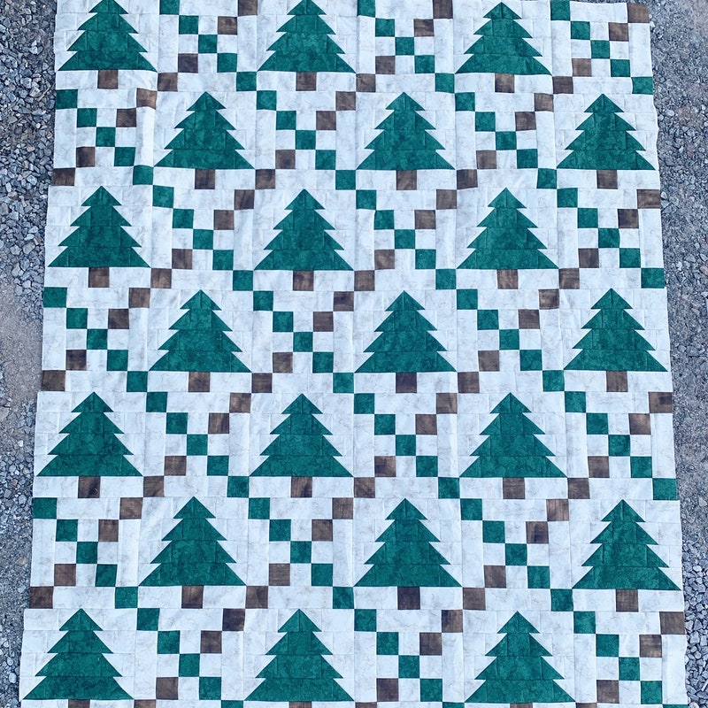Tree Quilt Pattern - Etsy