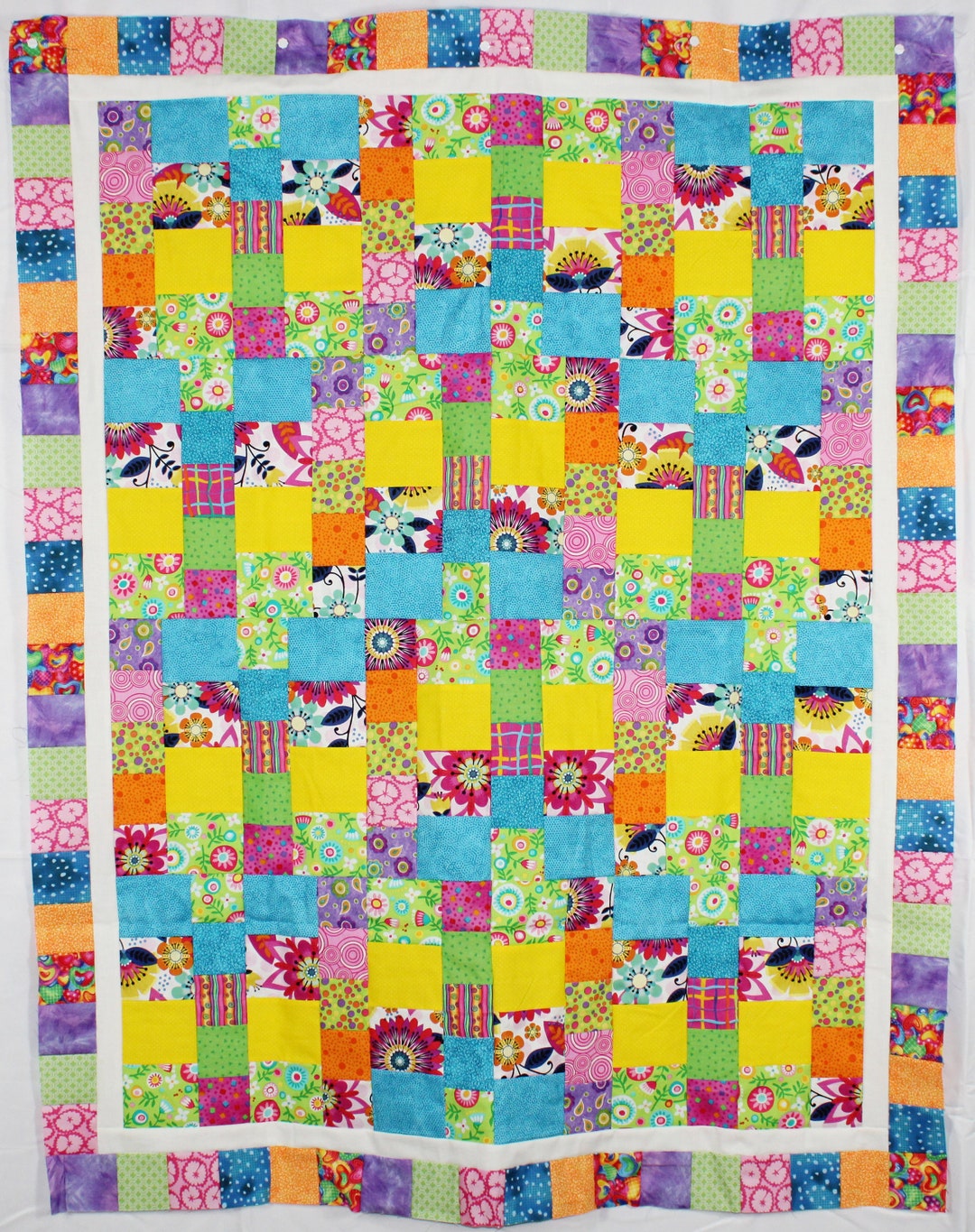 Scrappy Days Quilt Pattern PDF by Simpson Designs Studio, Digital ...