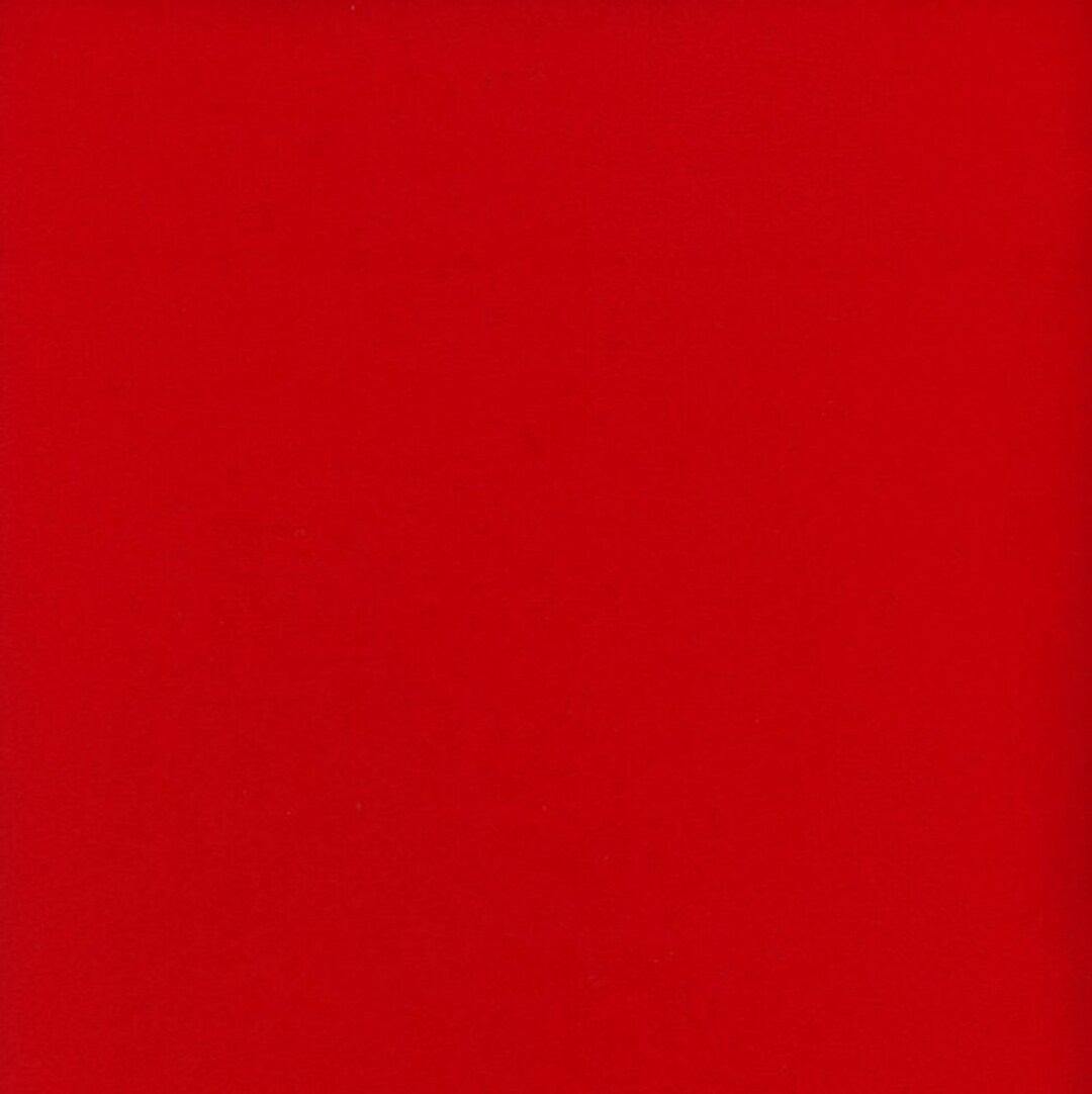 Poppy Red - Dream Cotton Solid, 100% Cotton Fabric, Fabric by the Yard ...