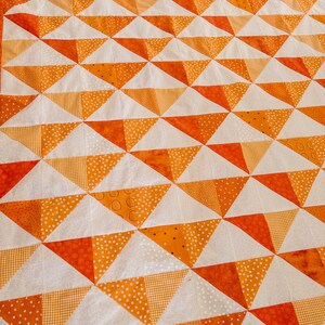 Triangle Cascade Quilt Pattern PDF by Simpson Designs Studio, Digital ...