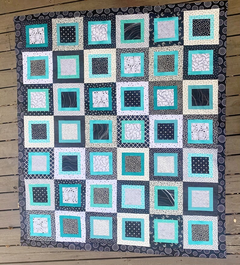 Color Pop Quilt Pattern PDF by Simpson Designs Studio, Digital Pattern ...