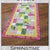 Log Cabin Table Runner Pattern PDF by Simpson Designs Studio, Digital ...