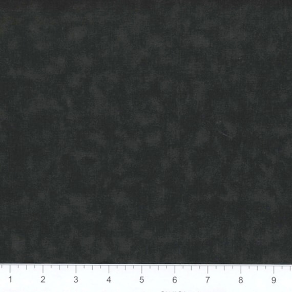 Black Mottled Fabric Fabric by the Yard 100% Cotton | Etsy