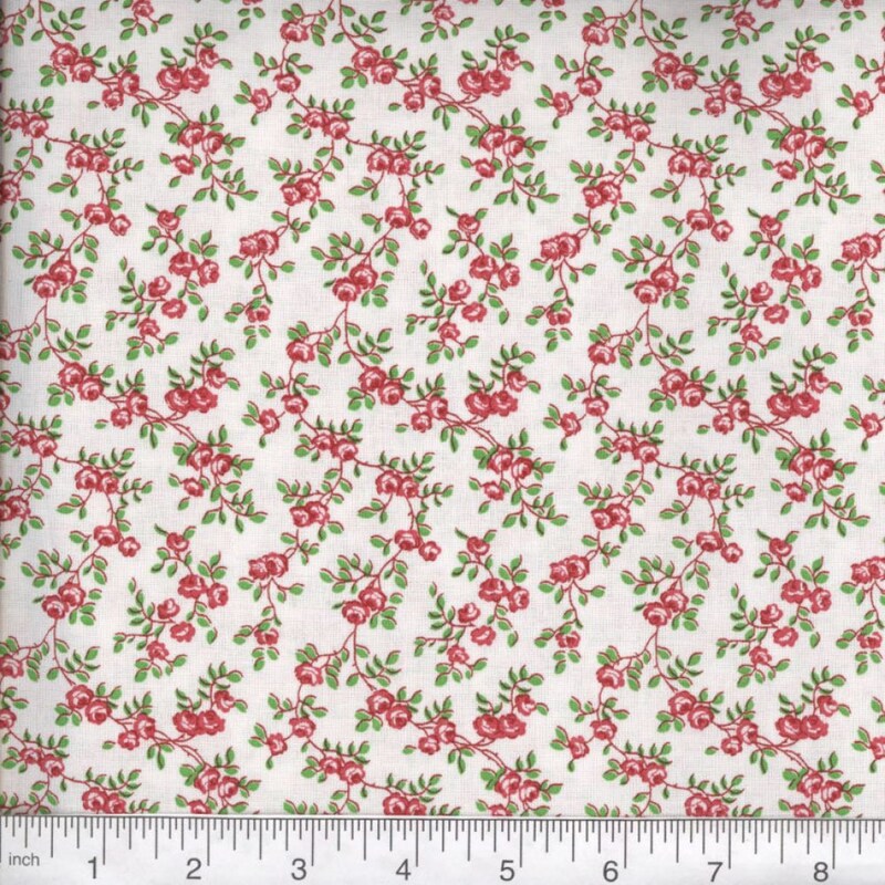 Red and Pink Fabric - Etsy