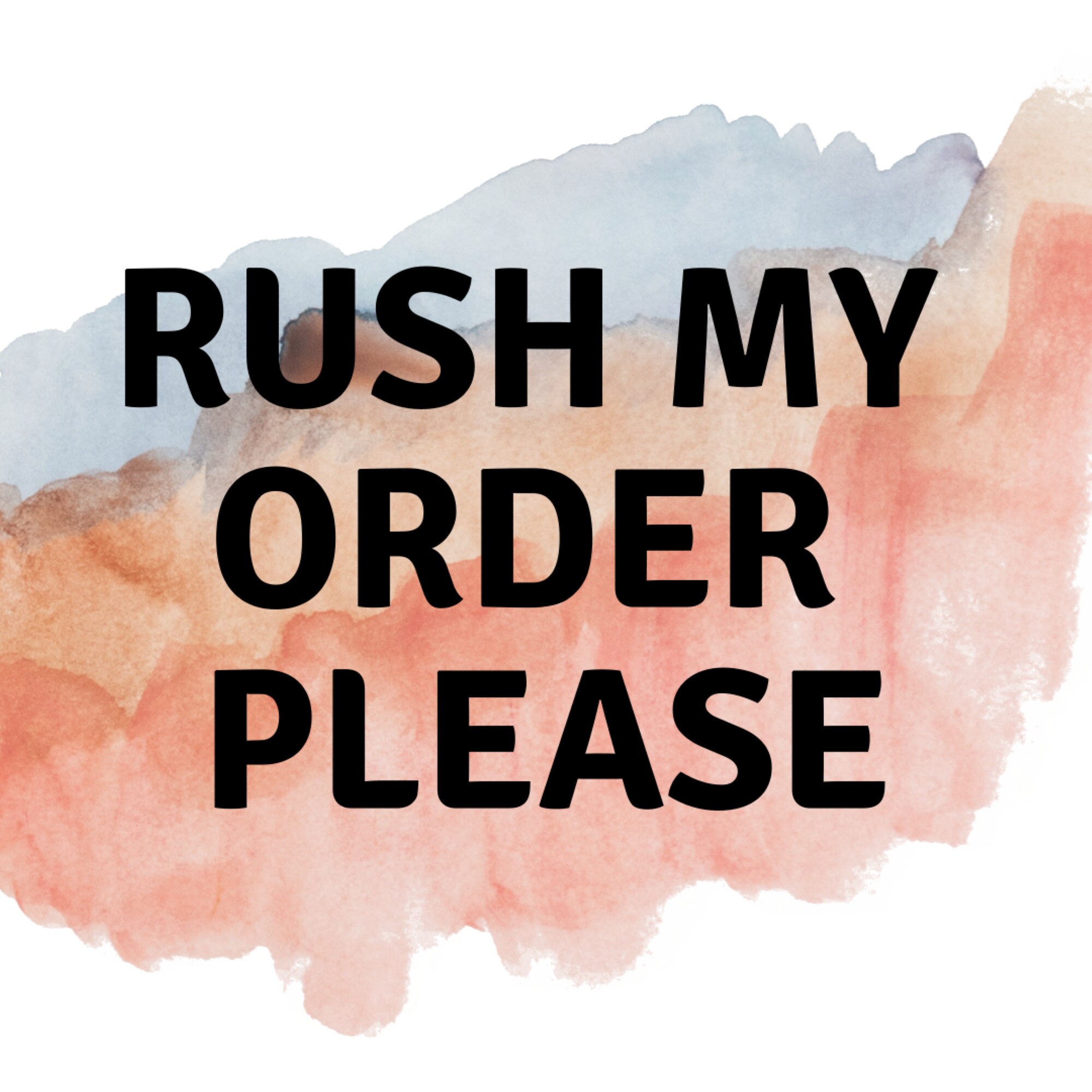 Rush My Order - Ship Next Mail Pickup Priority Mail - Etsy