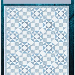 Frosted Stars Quilt Pattern by Simpson Designs Studio, Physical Pattern - Etsy