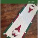 Christmas Gnomes Table Runner Pattern PDF by Simpson Designs Studio ...