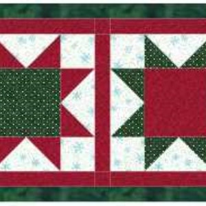 Christmas Star Table Runner Pattern PDF by Simpson Designs Studio ...