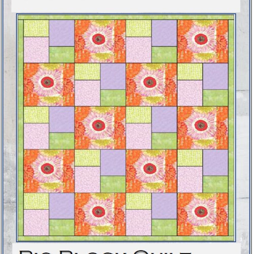 Nine Patch Squares Quilt Pattern PDF by Simpson Designs - Etsy