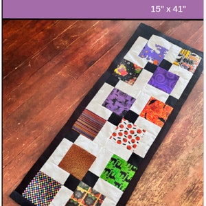 Disappearing Nine Patch Table Runner Pattern PDF by Simpson Designs ...