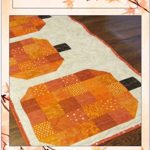 Pumpkin Table Runner Pattern PDF by Simpson Designs Studio, Digital Pattern - Etsy