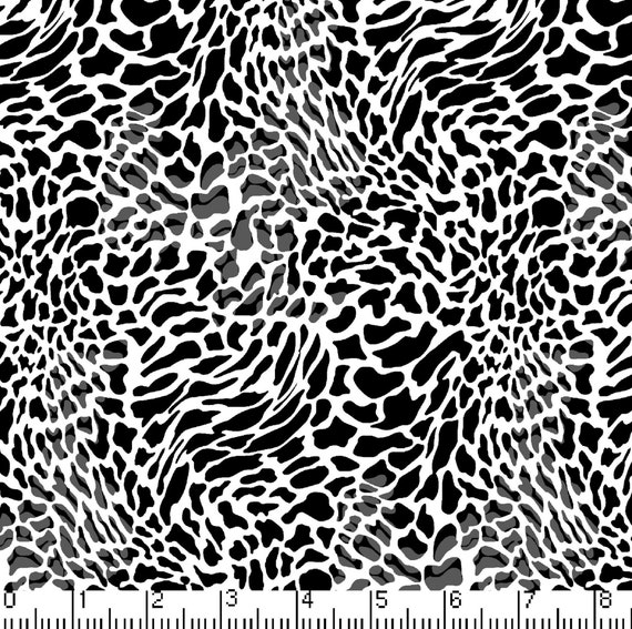 Spotted Hyena Print 100% Quilt Cotton Fabric by the Yard - Etsy