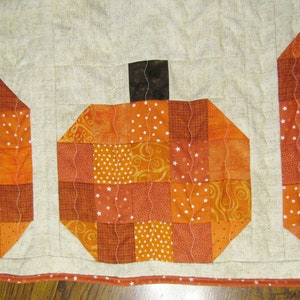 Pumpkin Table Runner Pattern PDF by Simpson Designs Studio, Digital ...