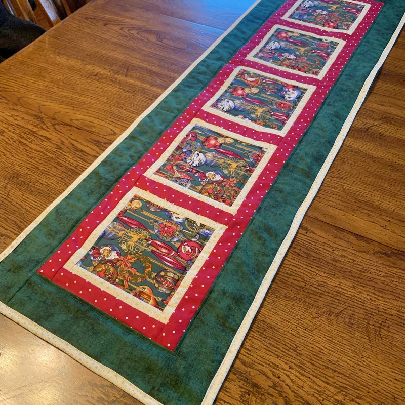 Christmas Table Runner Pattern - Etsy