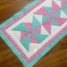 Double Pinwheel Table Runner Pattern PDF by Simpson Designs Studio - Etsy
