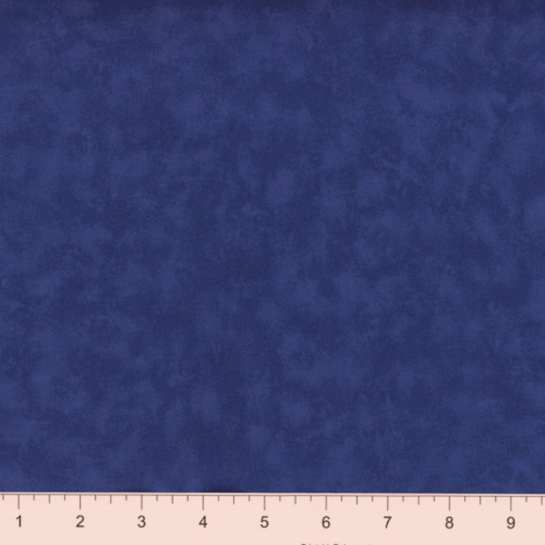Blue Mottled Fabric, Fabric by the Yard, 100% Cotton Quilt Fabric - Etsy
