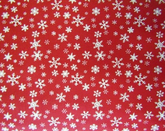 Red Christmas Fabric | Etsy