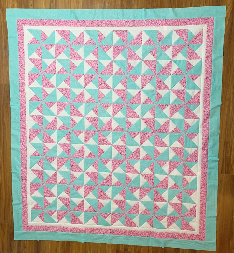 Double Pinwheel Quilt Pattern PDF by Simpson Designs Studio - Etsy