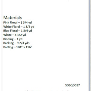 Clementine Quilt Pattern PDF by Simpson Designs Studio, Digital Pattern ...