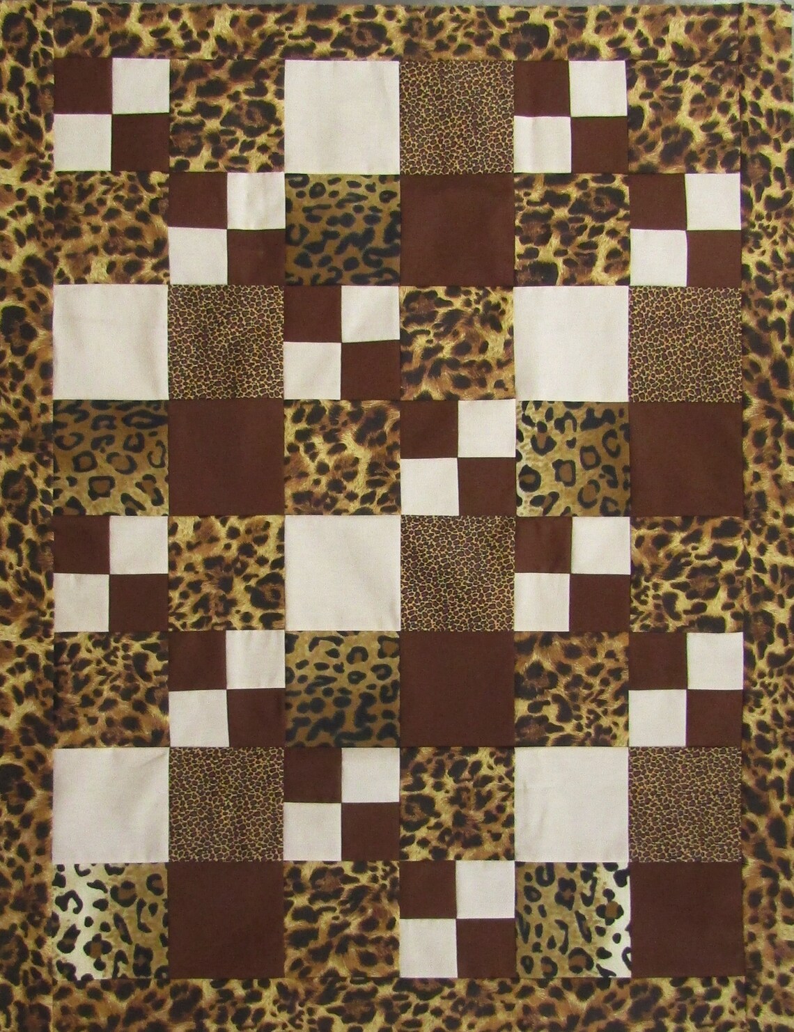 Easy Animal Print Quilt Pattern PDF by Simpson Designs Studio - Etsy