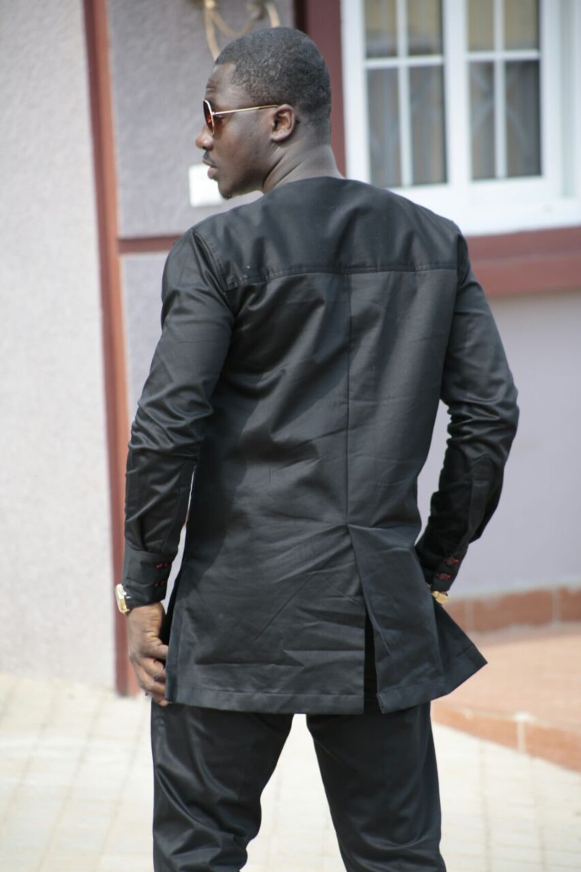 Black-out Men's African Clothing African Wear Men's Clothing Pants ...