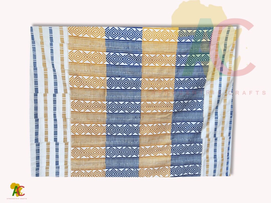 Kente Handwoven Cloth Asante Ghana Ashanti African Art Textile Ghana ...