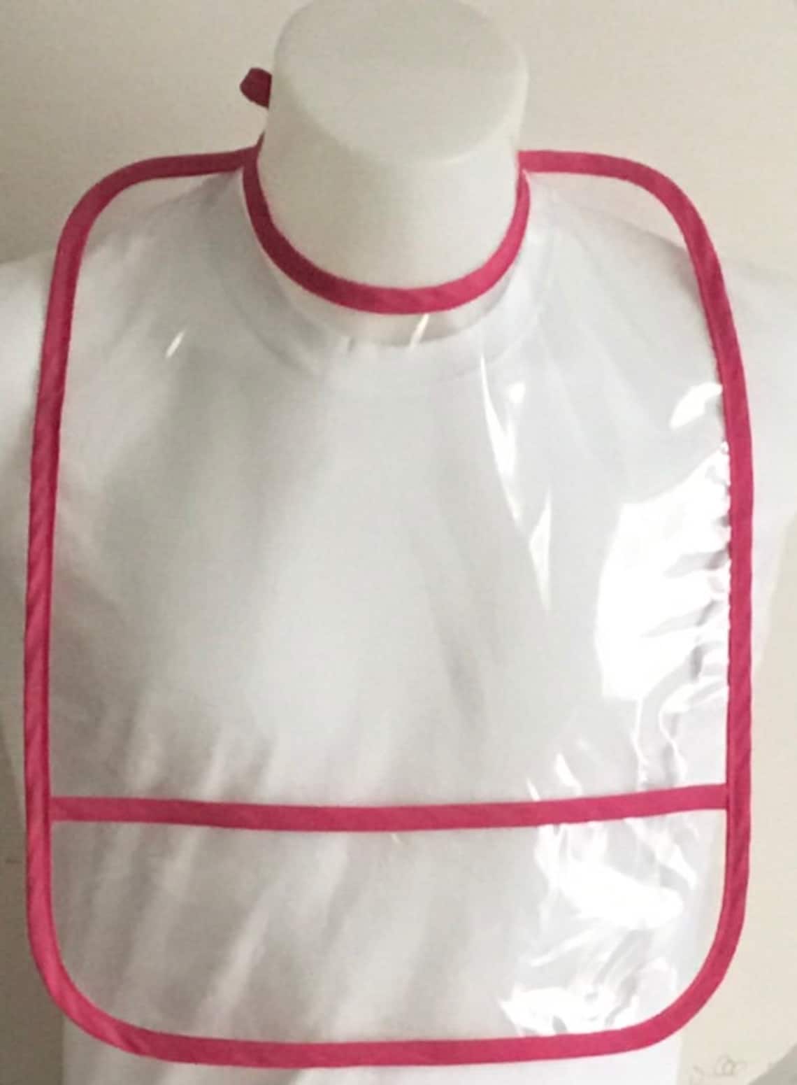 Plastic bib pvc bib adult baby bib plastic adult baby bib | Etsy
